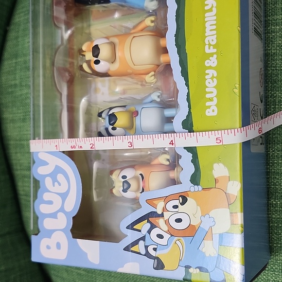 Disney | Toys | Bluey And Family Figure Set | Poshmark